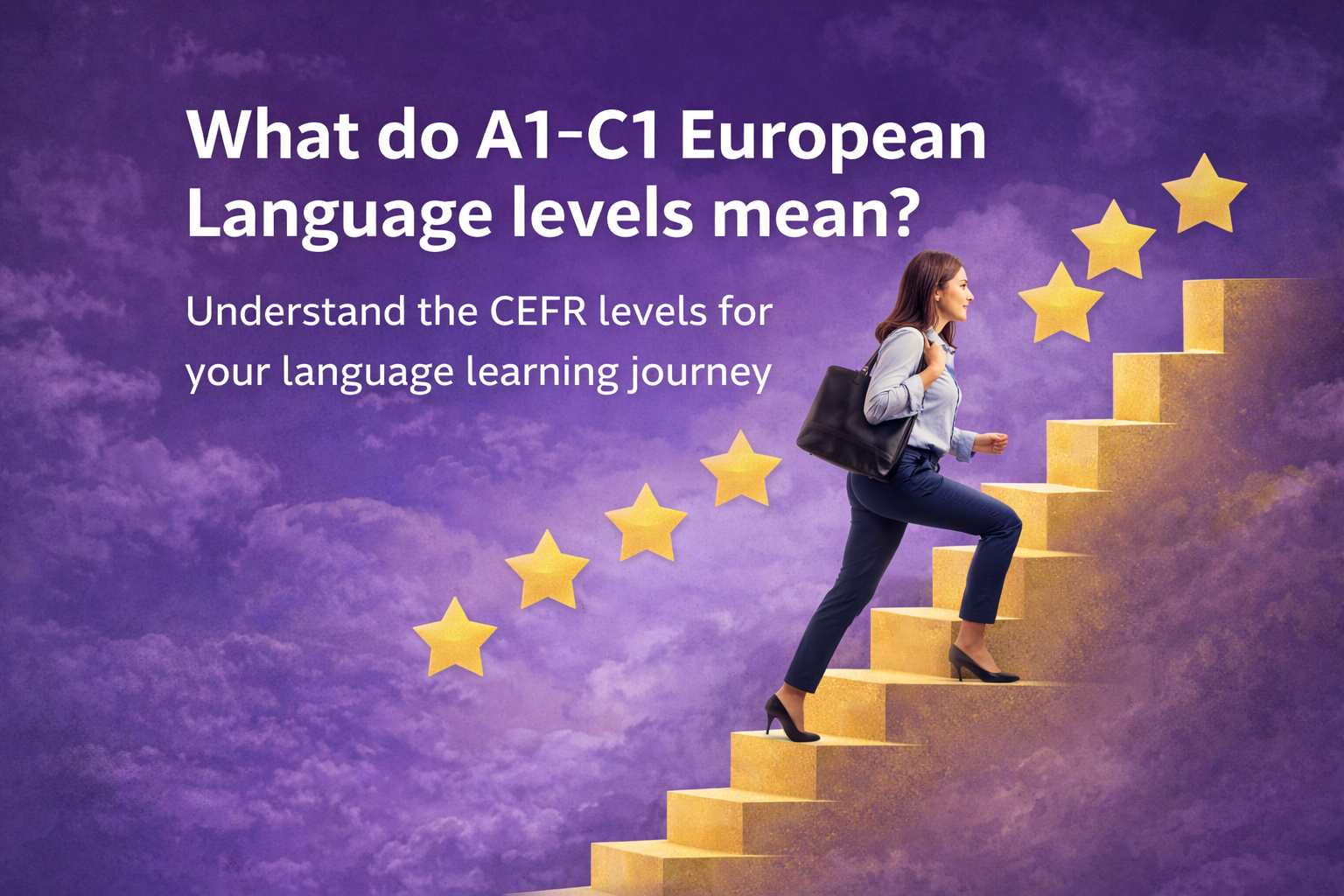 What do A1-C1 European Language levels mean?